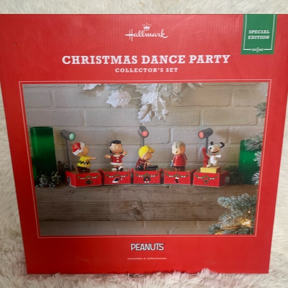 Hallmark | Accents | Hallmark Peanuts Christmas Dance Party Collectors ...